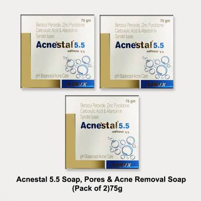 Acnestal 5.5 Soap | Best Soap To Remove Pimples And Dark Spots, 75g ...