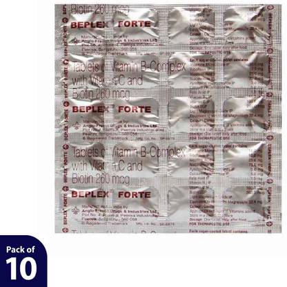 Beplex Forte Tablets Price in India - Buy Beplex Forte Tablets online ...