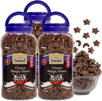 SWAD Choco Magic Stars Breakfast Cereal (Children Cereal Wholegrain ...