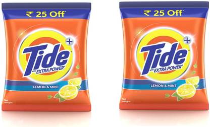Tide Lemon pack of 2 Detergent Powder 2 kg Price in India - Buy Tide ...