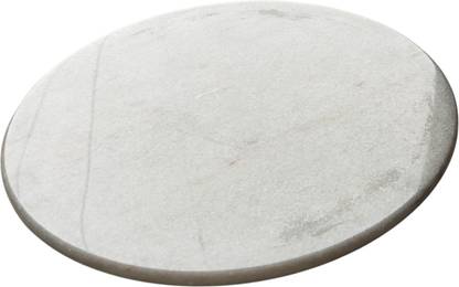 Homebia White Chakla 10IN Chapati Board Roti Maker Marble Chakla 10IN ...