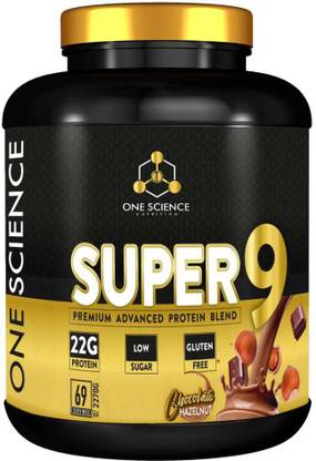 One Science Nutrition Super 9 Premium Advanced protein Blend Whey ...