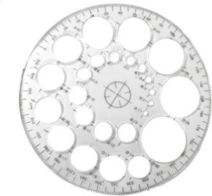 Flipkart.com | Ajanta PROTECTOR CIRCLE SCALE 360 DEGREE Ruler