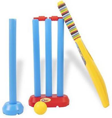 Mt hub CRICKET BAT BALL STUMP SET OF PLASTIC FOR KIDS Cricket Kit - Buy Mt hub CRICKET BAT BALL ...