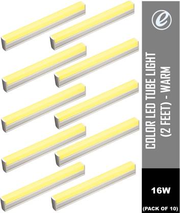 empire electrotech Warm White Color Led Tube Light 2 Feet Straight ...