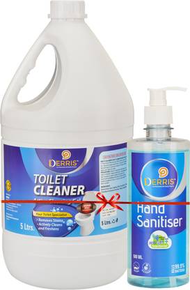 DERRIS Disinfectant ( Buy 5 L and Get 500 ml Sanitizer ) Original ...