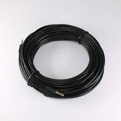 JAMUS AUX Cable 10 m 10 Meters 3.5mm Male to Male Stereo Aux Extension ...