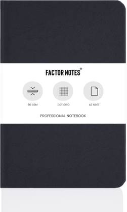 Factor Notes Hard Cover 90 GSM Natural Shade Paper Journal Diary A5 ...