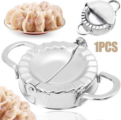 NH WORLD Stainless Steel Bread Mould Momos Maker Mold Steel Dumpling ...