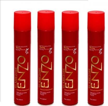 yogo beauty A SET OF 4 ENZO HAIR SMOOTH STYLING SORAY BOTTLES Hair ...