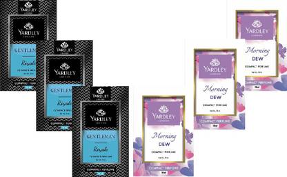 Buy Yardley London 3 MORNING DEW , 3 ROYALE POCKET PERFUME Perfume ...