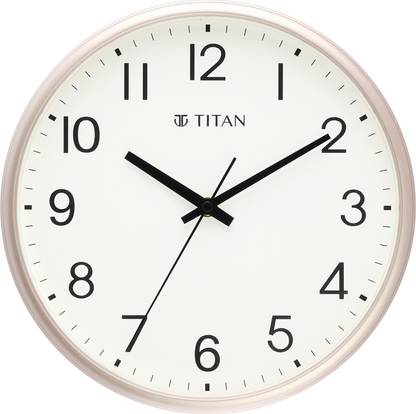 Titan Analog 28 cm X 28 cm Wall Clock Price in India - Buy Titan Analog ...