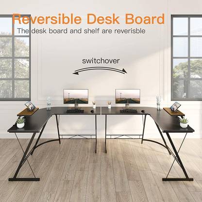 Flipkart Perfect Homes Studio L Shaped Professional Computer Table with ...