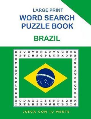 Brazil Word Search Puzzle Book: Buy Brazil Word Search Puzzle Book by ...