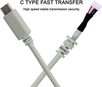 Rarun USB Type C Cable 0.18 m Type C Data Cable For Startek FM220U ...