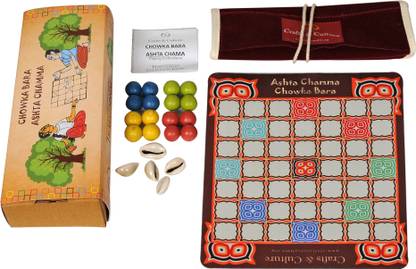 Folktales Craft & Culture Traditional Game Of India - Chowka Bara for ...