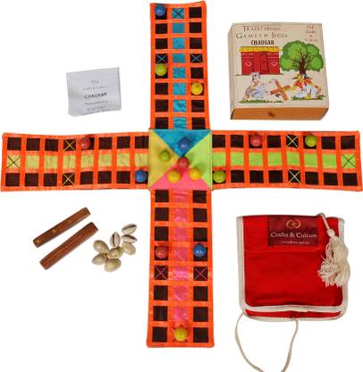 Folktales Craft & Culture Traditional Game Of India - Chausar for Kids ...
