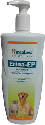 HIMALAYA Erina - EP Shampoo Flea and Tick Lemon Fragrance Dog Shampoo ...