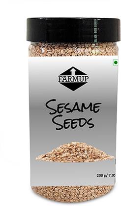FARMUP White Sesame Seeds (Til | Tal) Price in India - Buy FARMUP White ...