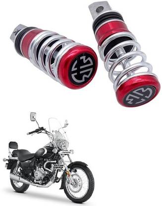 Miwings Red Foot Rest For Bajaj Avenger Cruise 220 Foot Rest Price in ...