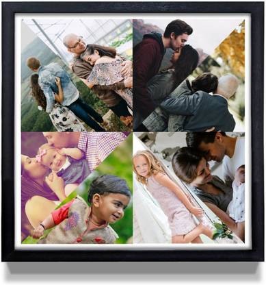 Collagee Personalised Photo Collage Frames 13x13 Digital Reprint 13 ...