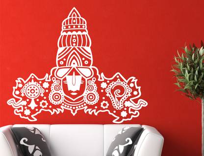 INDIA WALL STICKER 70 cm Iidia Tirupati Balaji Decal & wall Sticker ...