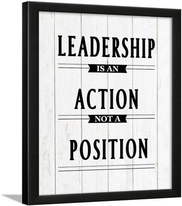 Leadership quotes frame - Office Quotes Frames - Motivational Quotes ...