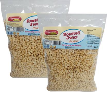 aggarwalnamkeen Roasted jowar/sorghum puff pack of 2 Price in India ...