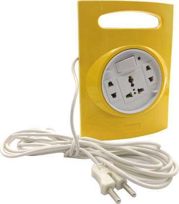 DIVI DIVINE 3 Pin Extension Cord Flex Box With Master Switch 250 V 3.5 ...