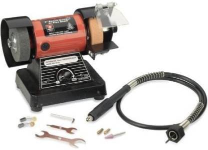 Pro TOOLS MASTER 120w Mini Bench die grinder with Flexible Drive Shaft ...