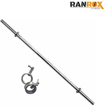 RANROX 3ft Straight Rod for Triceps Biceps home gym Exercise Weight ...