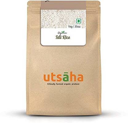utsaha Certified Organic Idli Rice (Medium Grain, Boiled) Price in ...