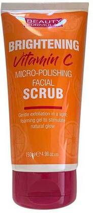 Beauty formulas BRIGHTENING VITAMIN C MICRO-POLISHING FACIAL SCRUB ...