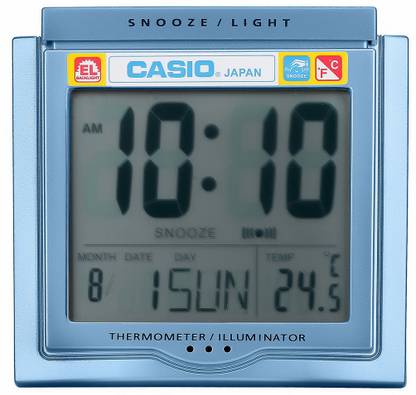 CASIO Digital White, Blue Clock Price in India - Buy CASIO Digital ...