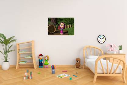 Cute Cartoon Wall Poster Sticker|Children Cartoon Poster For Kids Room ...