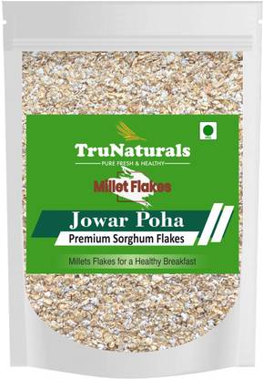 Trunaturals Jowar Flakes 900g | Jowar Flakes Poha | Jowar Flakes for ...