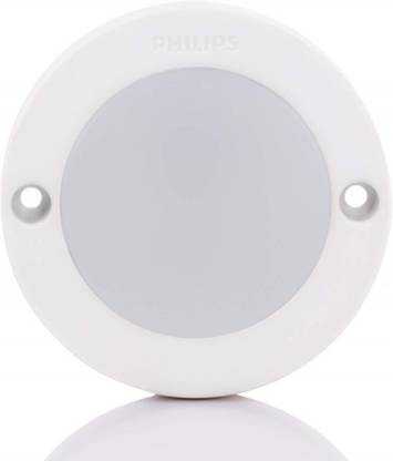 PHILIPS 3W LED Round Star Surface Stricker (Cool White) - pack of 1 ...