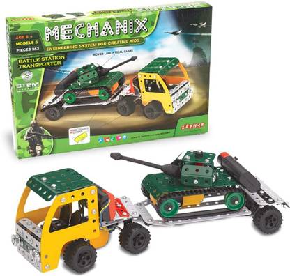 Mt hub MECHANIX-BATTLE STATION TRANSPORTER Can Make 5 Different Models ...