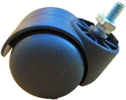 Adnate Chair Wheel Castor Black Chudi Tyre-06 Thread Chudi Type ...