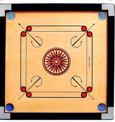 Budget Stone Amazing Quality Carrom Board shiny glossy board 50 cm 50 ...