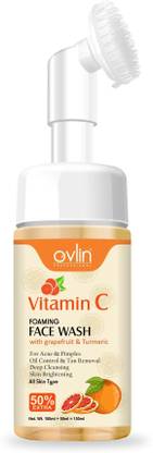 Ovlin Professional Vitamin C Brightening Foming With Built in Brush For ...