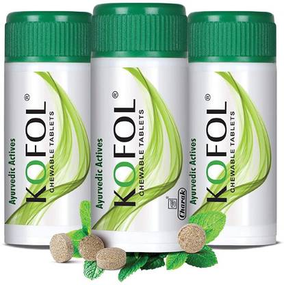 Kofol Chewable Tablets 3 Pack Price in India - Buy Kofol Chewable ...