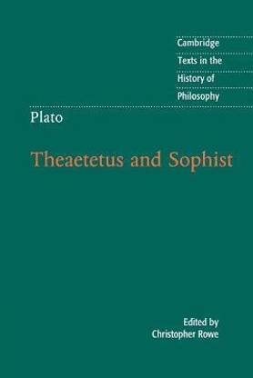 Plato: Theaetetus and Sophist (Preview Available): Buy Plato ...