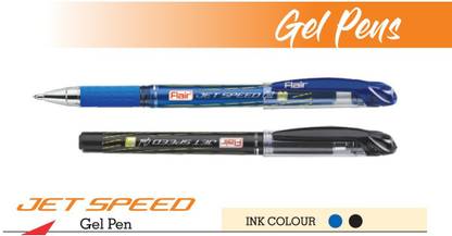 FLAIR jet speed gel pen blue and black Gel Pen - Buy FLAIR jet speed ...