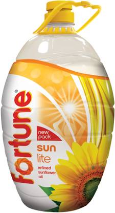 Fortune Lite Sunflower Oil Plastic Bottle Price in India - Buy Fortune ...