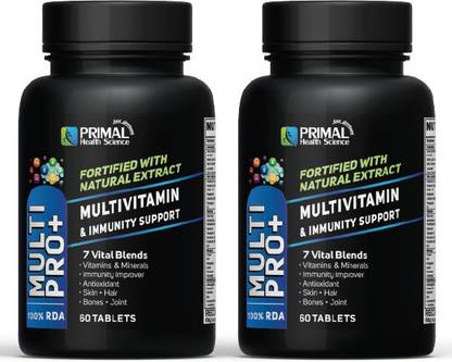 PRIMAL HEALTH SCIENCE Multivitamin and Multimineral 7 Vital Blends ...