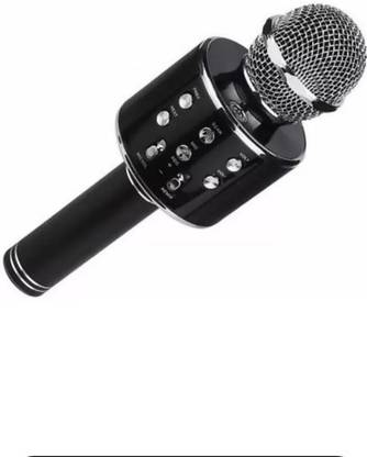 HANDHELD KTV WS-858 Wireless Bluetooth Singing Kareoke Mic with Speaker ...