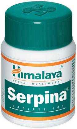 HIMALAYA Serpina 100 Tablets X 3 = 300 Tablets Price in India - Buy ...