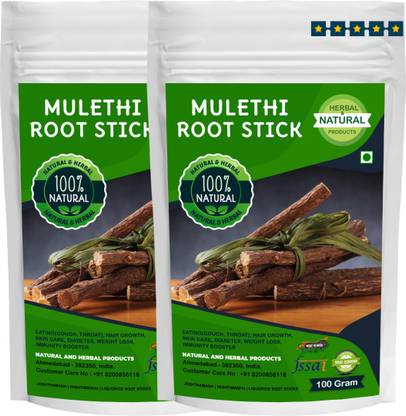 NATURAL AND HERBAL Mulethi Stick | Jeshthamadh | Yashtimadhu ...