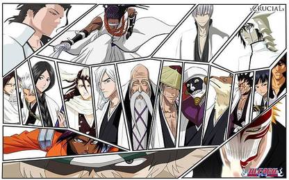 Bleach Panels Sousuke Aizen Ichimaru Gin Matte Finish Poster ...